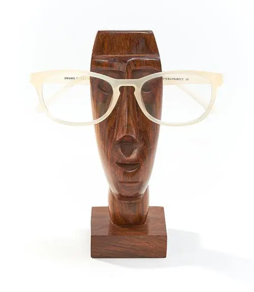 MATR BOOMIE Face Glasses Holder Stand - Brown