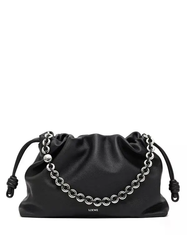Loewe Flamenco Chain-strap Bucket Bag - Black