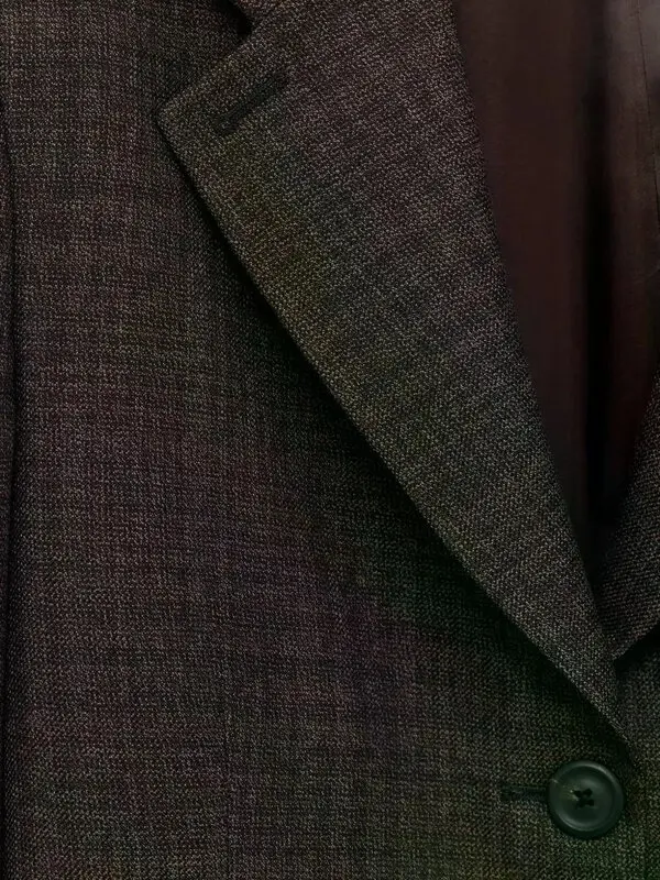 Our Legacy Queens Check-pattern Blazer - Brown