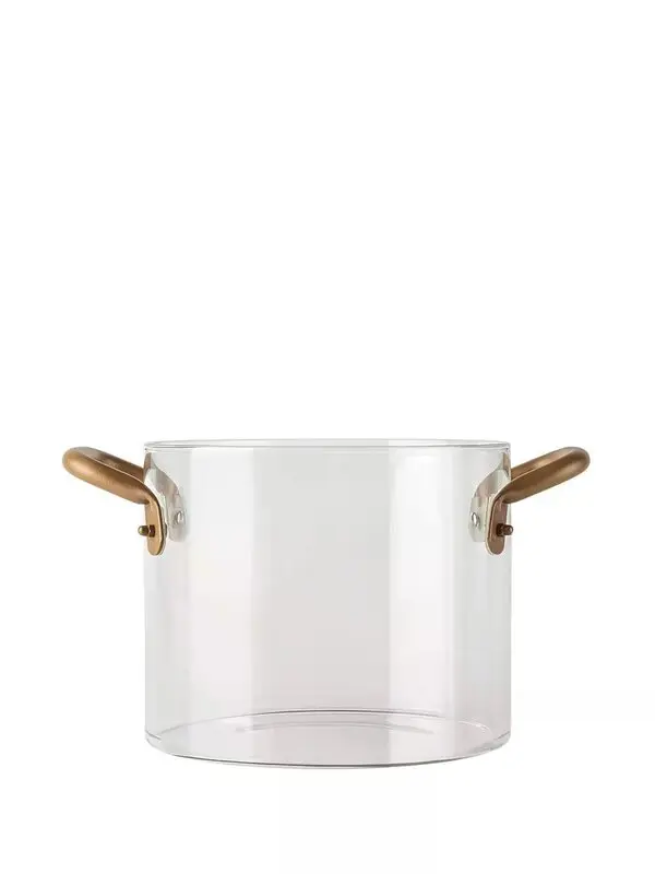 KNINDUSTRIE X Massimo Castagna The Glass Pot - White