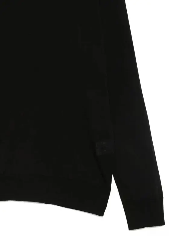 FERRANTE Crew-neck Sweater - Black
