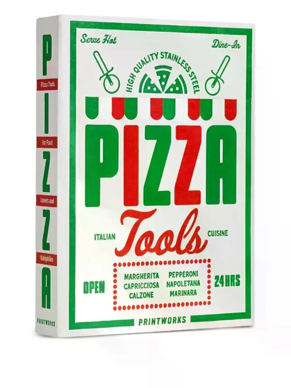 PRINTWORKS Pizza Book Tools - White
