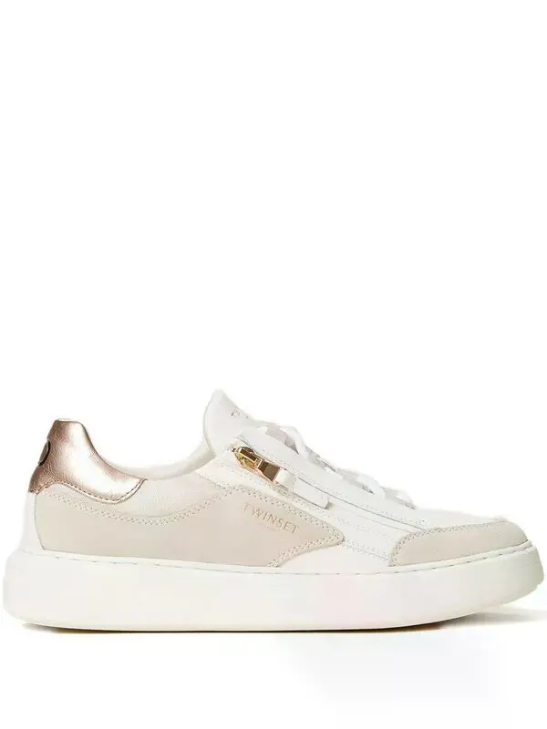 TWINSET Zip Detail Sneakers