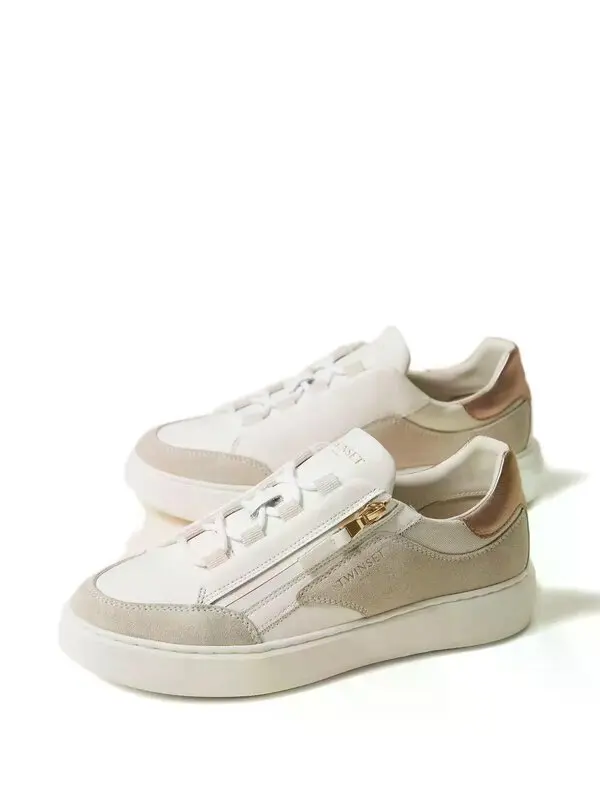 TWINSET Zip Detail Sneakers