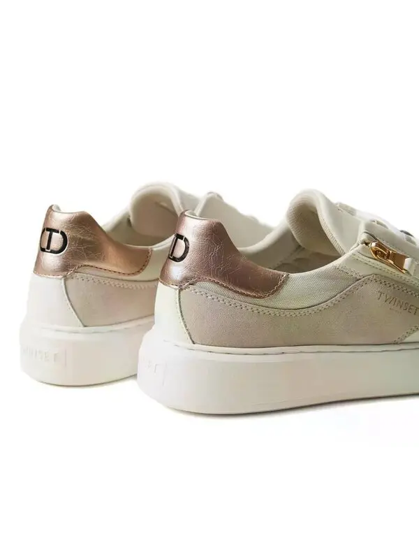 TWINSET Zip Detail Sneakers