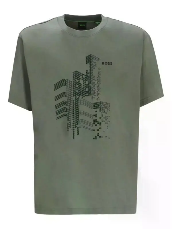BOSS Graphic-print T-shirt - Green