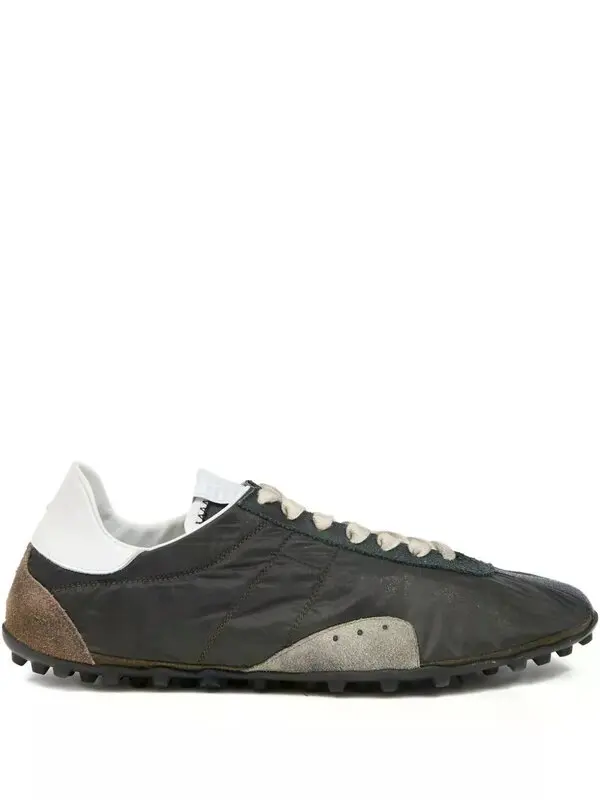 MAISON MARGIELA Sprinters Leather Sneakers - Green