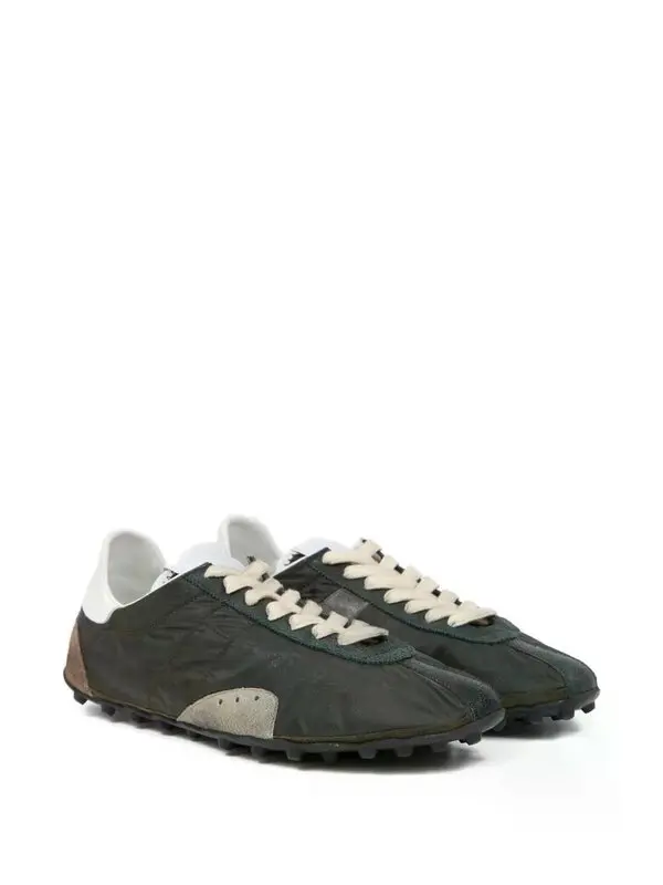 MAISON MARGIELA Sprinters Leather Sneakers - Green