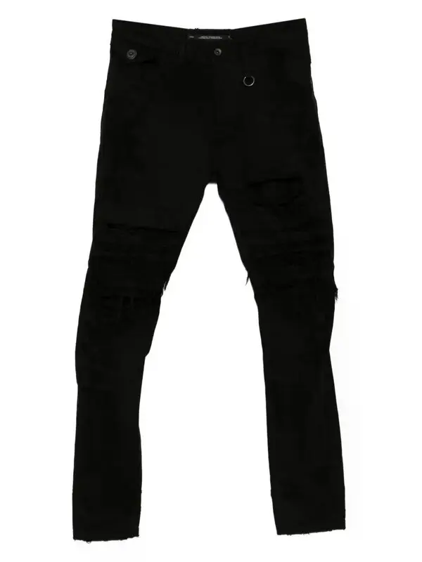 JULIUS Ribbed Taper Jeans
