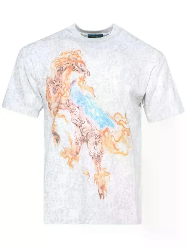 CASELLA MEYER Pegasus Jacquard T-shirt