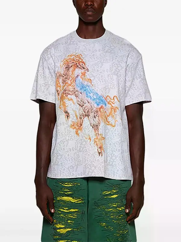 CASELLA MEYER Pegasus Jacquard T-shirt