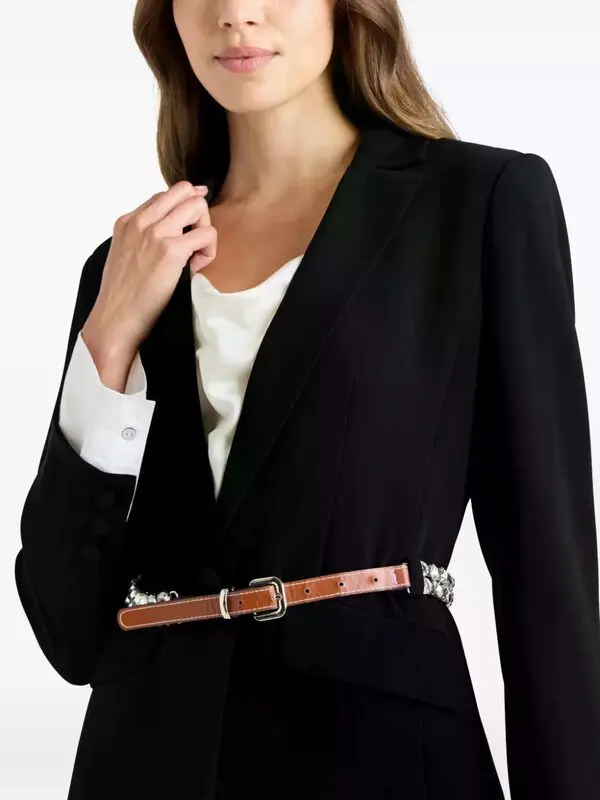 Cinq À Sept Vittoria Belted Blazer - Black
