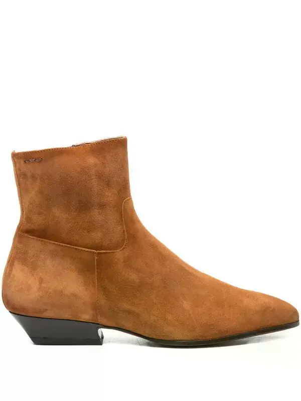 ALEXANDER HOTTO Suede Ankle Boots