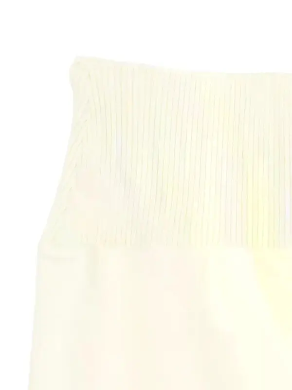 JIL SANDER Ribbed Midi Skirt