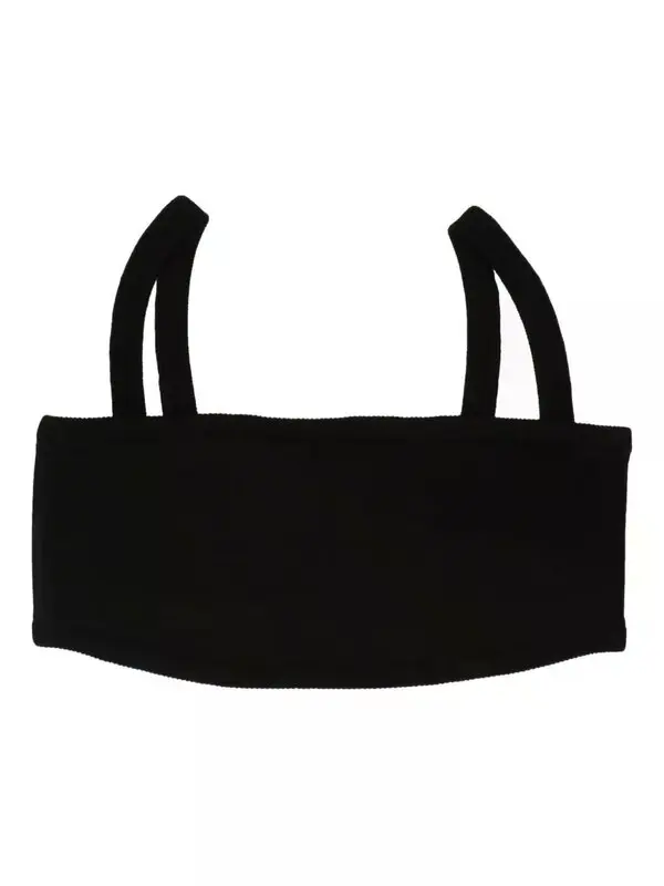 Max Mara Knitted Cashmere Bandeau - Black