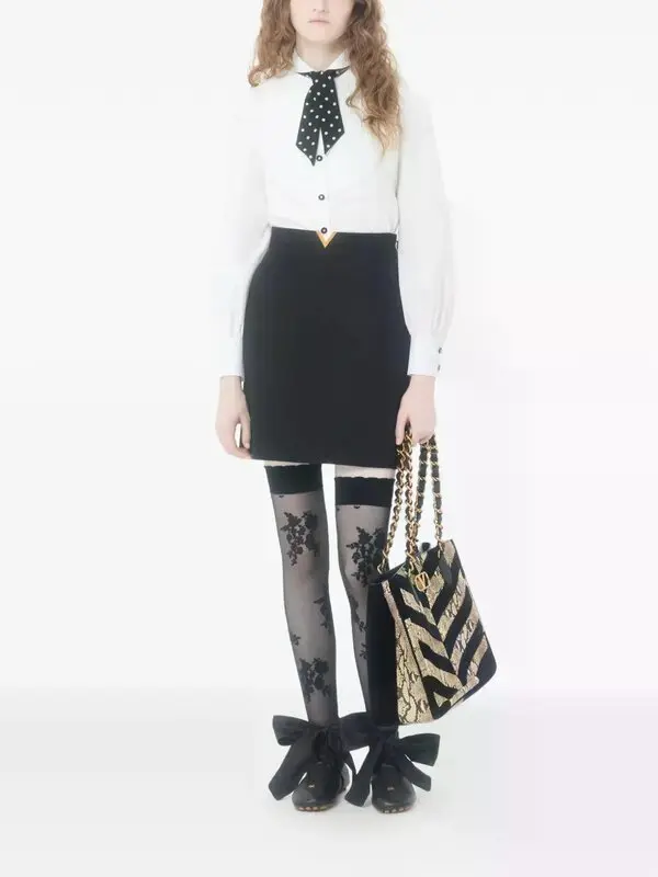 Valentino Garavani Crepe Couture Mini Skirt