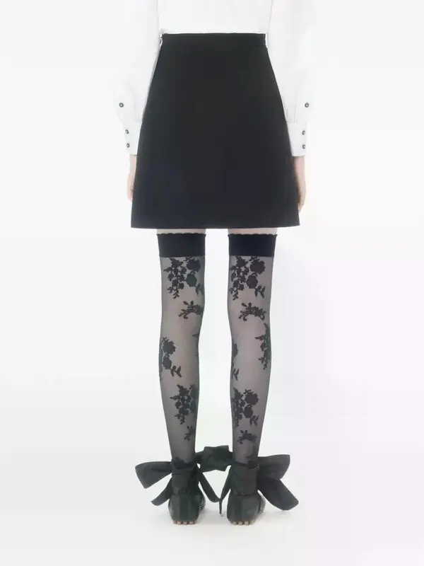 Valentino Garavani Crepe Couture Mini Skirt