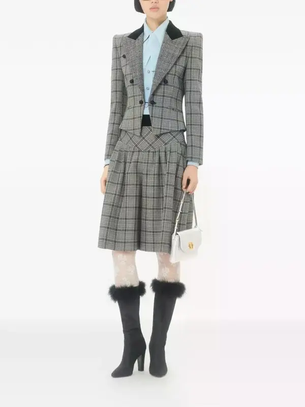 Valentino Garavani Crepe De Chine Scarf-detail Shirt - Blue
