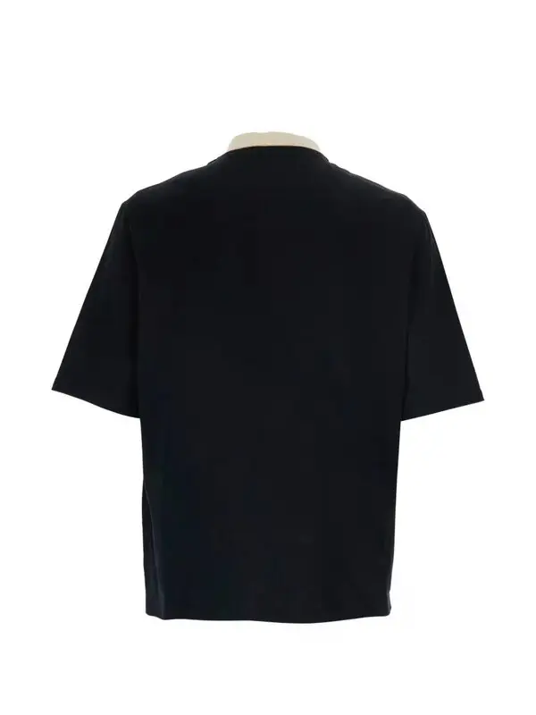 Valentino Garavani Embroidered Polo Shirt - Black