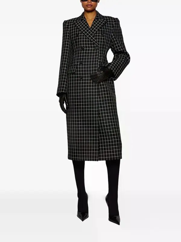 Wardrobe.NYC Double-breasted Coat - Black
