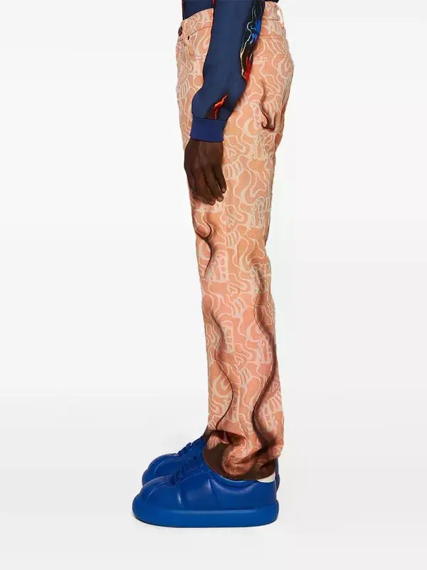 CASELLA MEYER Flames Jacquard Trousers