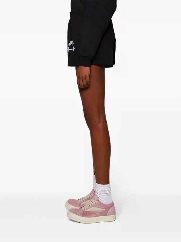 SAINTWOODS Logo-print Cotton Track Shorts