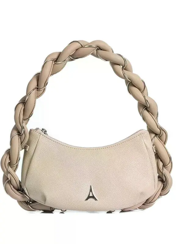 Manière De Voir Somme Leather Handbag - Neutrals