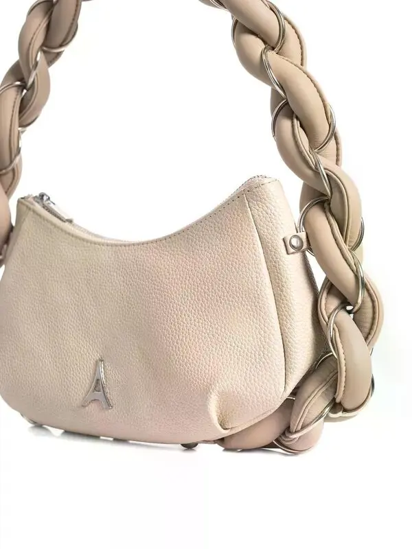 Manière De Voir Somme Leather Handbag - Neutrals