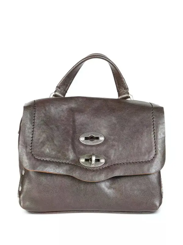 ZANELLATO Studded Baby Postina Tote Bag