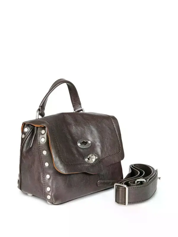 ZANELLATO Studded Baby Postina Tote Bag