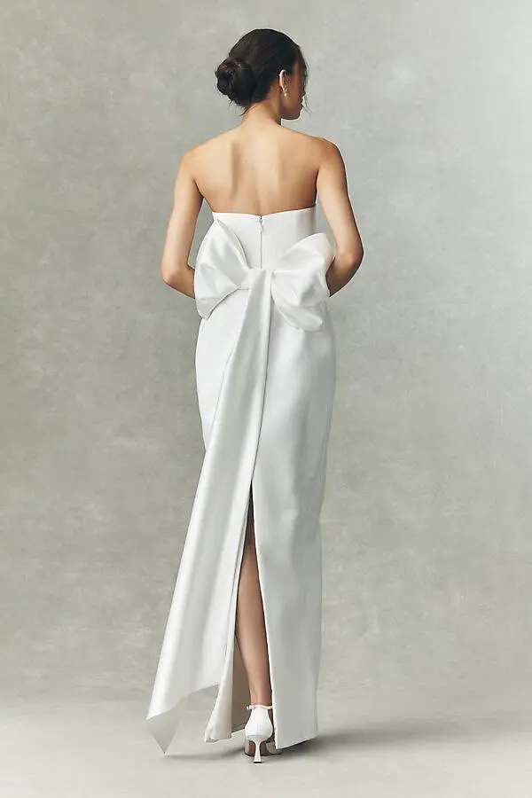 Jenny Yoo Strapless Sweetheart Wedding Gown