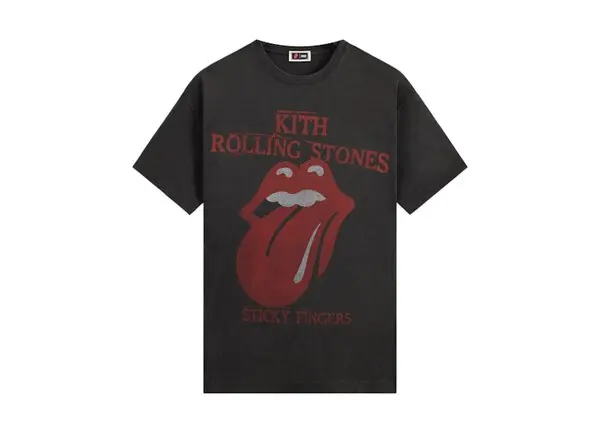 Kith X The Rolling Stones Sticky Fingers Vintage Tee Shirt