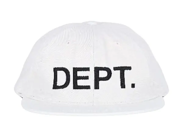 GALLERY DEPT. Logo Embroidered Cap - White
