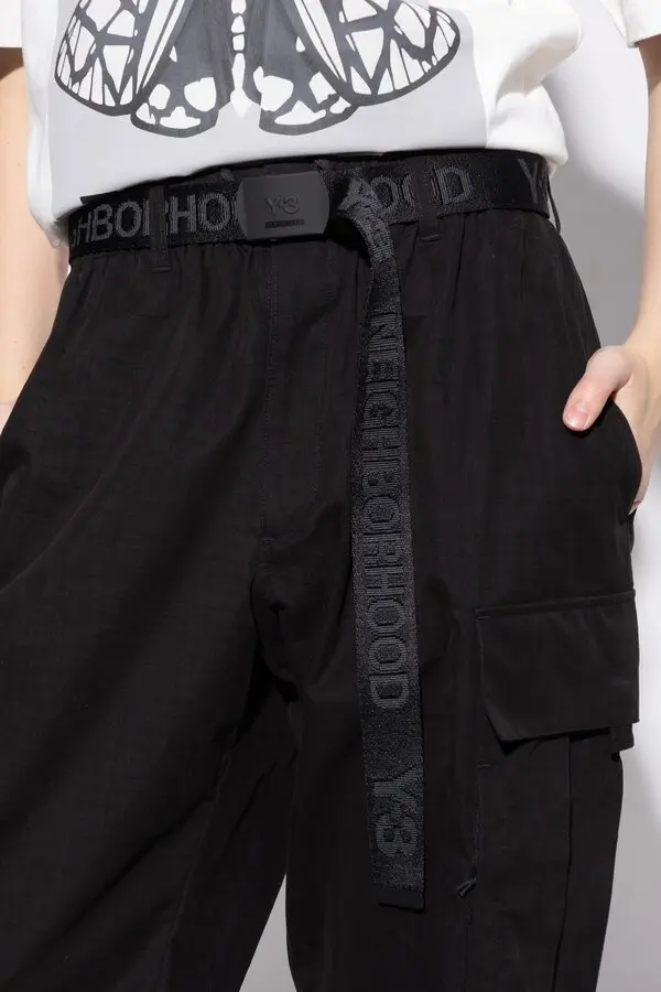 Y3 X Neighborhood Belt - Black | Editorialist