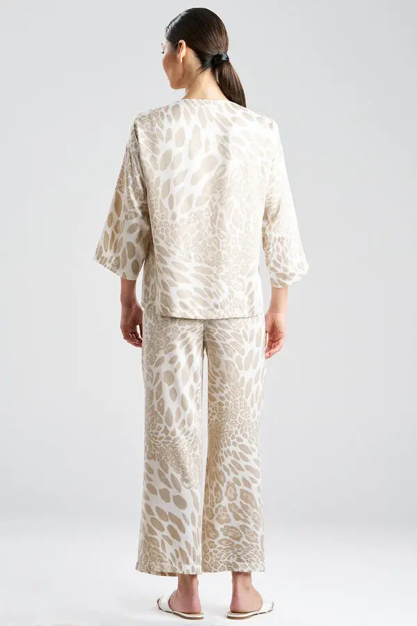 Natori Luxe Leopard Pullover Pajama Set