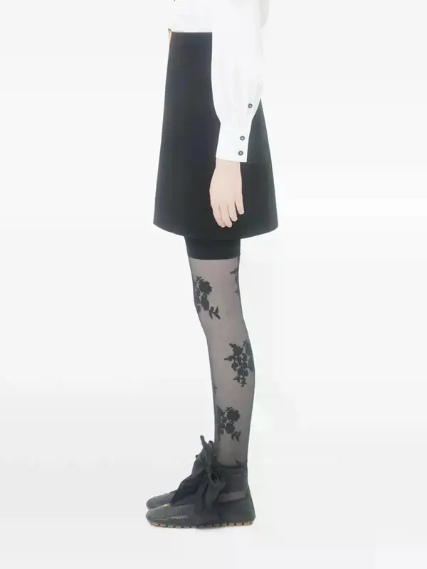 Valentino Garavani Crepe Couture Mini Skirt