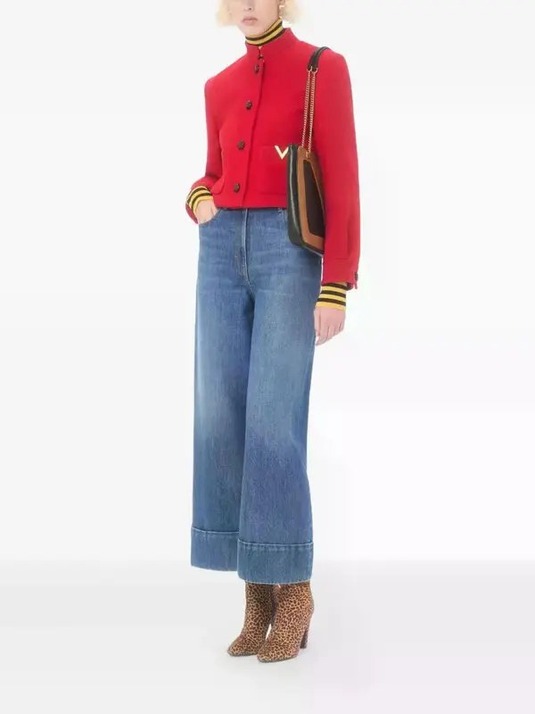 Valentino Garavani Drill Double Caban Jacket