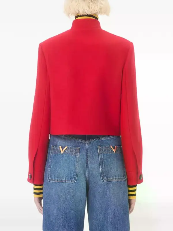 Valentino Garavani Drill Double Caban Jacket