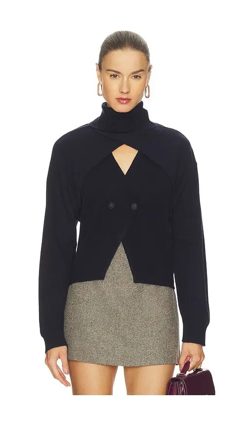 Naadam Cashmino Vest Set With Reversible Bolero
