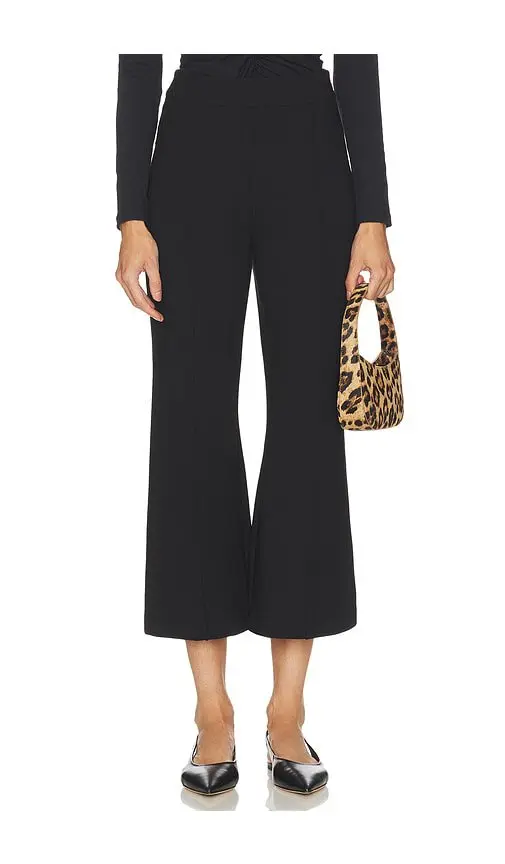 Susana Monaco Double Knit Crop Flare Pant