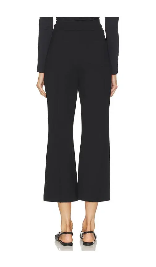 Susana Monaco Double Knit Crop Flare Pant