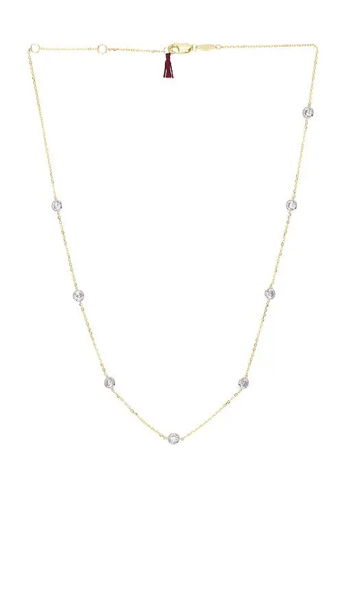 Shashi Emily Necklace - Silver & Pearl
