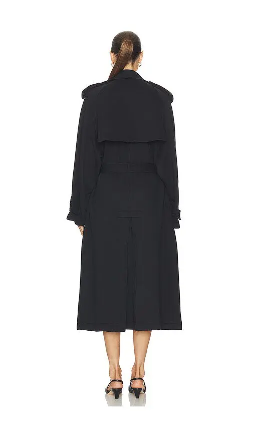 SKIMS Boyfriend Fleece Trench Coat