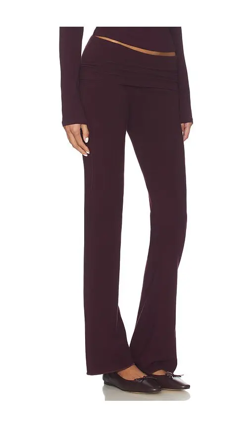 SKIMS Cotton Jersey Foldover Pant