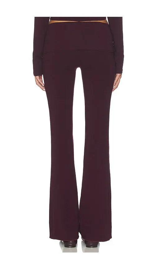 SKIMS Cotton Jersey Foldover Pant