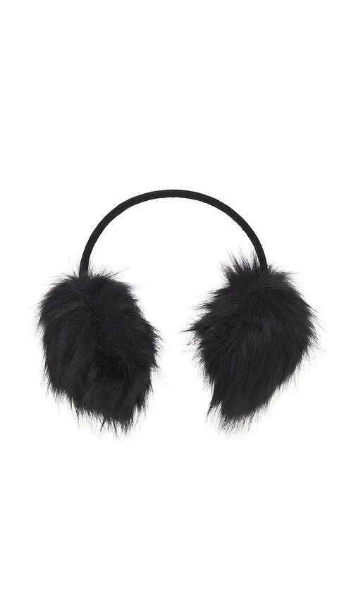 UNREAL FUR Ear Muffs - Black
