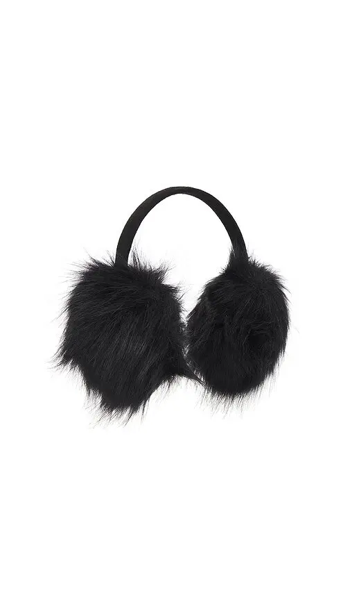 UNREAL FUR Ear Muffs - Black