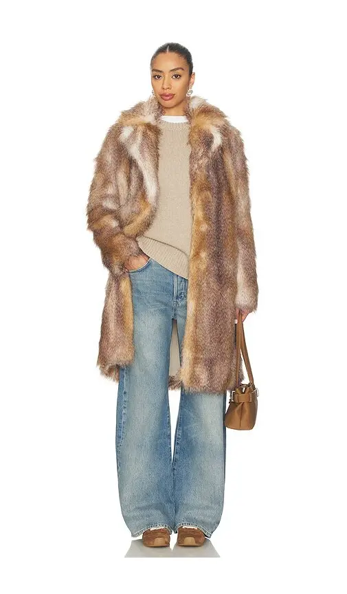 UNREAL FUR Pioneer Coat - Desert