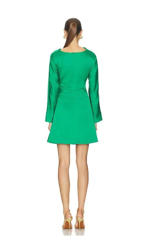 Simkhai Harpor Long Sleeve Mini Dress