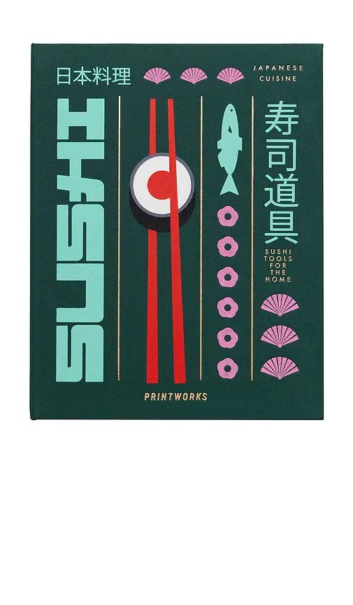 PRINTWORKS The Essentials Sushi Tools - Green
